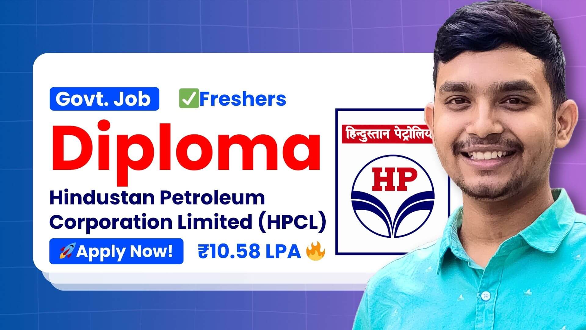 🚀 HPCL Diploma Recruitment 2025– Junior Executives Apply Now ...
